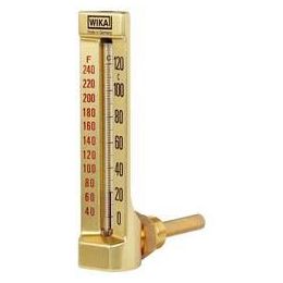 WIKA 32 Maschinen-Glasthermometer 0 - 120 &deg;C