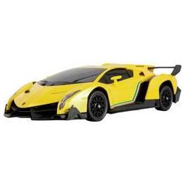 Amewi Veneno Drift Car Gelb Brushed 1:18 RC Modellauto Elektro Drift Allradantrieb (4WD) RtR 2,4 GHz inkl. Akku und Ladekabel, Spar-Set