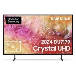 Samsung Crystal UHD 4K DU7179 LED-TV 163 cm 65 Zoll EEK G (A - G) CI+, DVB-C, DVB-S2, DVB-T2 HD, WLAN, UHD, Smart TV Schwarz
