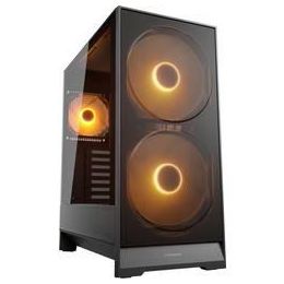 Cougar Airface 180 Midi-Tower PC-Geh&auml;use, Gaming-Geh&auml;use Schwarz