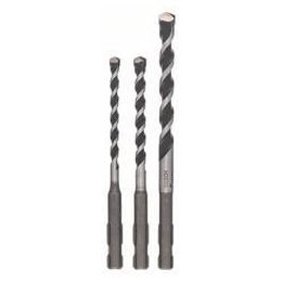 Bosch Accessories 2609256918 Hartmetall Mehrzweckbohrer-Set 3teilig 5 mm, 6 mm, 8 mm SDS-Quick 1 Set