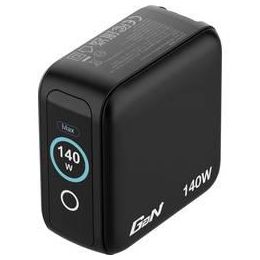Verbatim 30240 USB Ladeger&auml;t 140 W QC 3.0, USB PD 3.0 Schwarz Innenbereich GaN