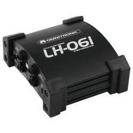 Omnitronic LH-061 PRO Passive 2-Kanal-DI-Box/Splitter