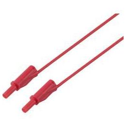 VOLTCRAFT MSB-532 Messleitung 4mm 2 m Rot 2,5mm&sup2; CAT IV 600V 32 A