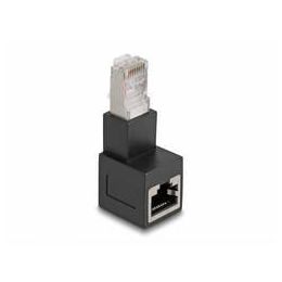 Delock RJ45 Netzwerk Adapter [1x RJ45-Stecker - 1x RJ45-Buchse] Schwarz