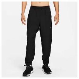 Laufhose Nike "M NK DF CHALLENGR WVN PANT", Herren, Gr. XXL, N-Gr, schwarz, schwarz, reflective silv, Obermaterial: 100% Polyester, Hosen Laufhose, leichtes Material, atmungsaktiv, mit B&uuml;ndchen und Rei&szlig;verschluss