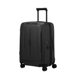 Hartschalen-Trolley Samsonite "ESSENS ZIP", Gr. B/H/T: 40cm x 55cm x 23cm 50 l, graphite, Polypropylen, Koffer, aus Polypropylen, mit Volumenerweiterung