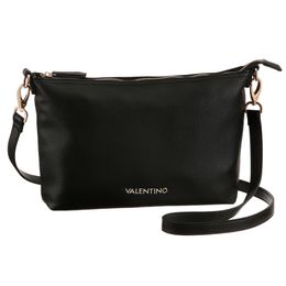 Valentino Handbags Umh&auml;ngetasche VALENTINO BAGS "BRIXTON", Damen, Gr. B/H/T: 27cm x 20cm x 6cm, schwarz, Lederimitat, Taschen Umh&auml;ngetasche, Damen Schultertasche, Clutch, Handtasche mit Logoschriftzug