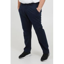 Chinohose Blend "BHTromp Big & Tall", Herren, Gr. 48, L&auml;nge 30, marineblaus, Web, 98% Baumwolle, 2% Elasthan, unifarben, regular fit lang, Hosen Chinohose, Stoffhose mit normalem Bund und elastischen B&uuml;bdchen - Regular Fit