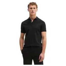 Marc O'Polo Poloshirt MARC O'POLO "aus Organic Cotton-Stretch", Herren, Gr. XXL, schwarz, Obermaterial: 95% Baumwolle, 5% Elasthan, unifarben, Basic, Rippb&uuml;ndchen, Shirts