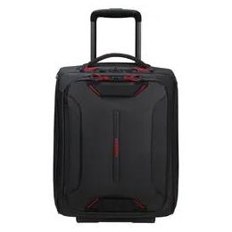 Weichgep&auml;ck-Trolley Samsonite "ECODIVER 45 cm", Gr. B/H/T: 36cm x 45cm x 20cm 30 l, schwarz, Nylon, Polyester, Koffer, f&uuml;r Gesch&auml;ftsreise, Reise und Urlaub, mit Tragegriff oben