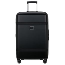 Hartschalen-Trolley Samsonite "IMAGE, verschiedene Gr&ouml;&szlig;en und Farben", Gr. B/H/T: 50cm x 75cm x 30cm 101 l, schwarz, Polycarbonat, Polyurethan, Koffer, mit Volumenerweiterung, mit flexibler Trennwand