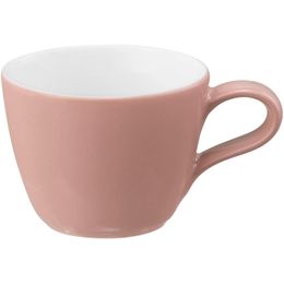 Espressotasse Seltmann Weiden "Life Fashion", wei&szlig; (posh rose, wei&szlig;), B:6,8cm H:5,1cm &Oslash;:9,1cm, Porzellan, Trinkgef&auml;&szlig;e, Espressotasse, Espressoobertasse 0,09 l