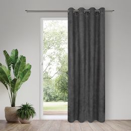 Vorhang GERSTER "Heika" Gr. 1, grau (taupe), B:145cm H:245cm, Polyester, Gardinen, SB-&Ouml;senschal "Heika"