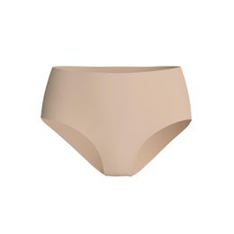 Slip Calida "Slip Sleek Skin Midi Slip 1er Pack", Damen, Gr. 40-42, beige (nude), Obermaterial: 87% Polyamid PA. 13% Elasthan EL., Unterhosen Slip