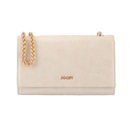 JOOP! Clutch JOOP "scala adina clutch mhf", Damen, Gr. B/H/T: 20cm x 12,5cm x 3cm, sanftes wei&szlig;, Lederimitat, Taschen, Damen Umh&auml;ngetasche mit Zierkette