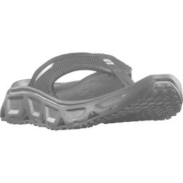 Zehentrenner Salomon "REELAX BREAK 6.0 W", Damen, Gr. 37, schwarz, Textil, unifarben, Schuhe Zehentrenner, Erholungsschuhe