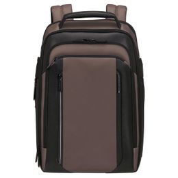 Laptoprucksack Samsonite "SPECTROLITE 4.0", Gr. B/H/T: 30cm x 43cm x 16cm, braun, Polyester, Rucks&auml;cke Laptoprucksack