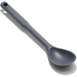 Kochl&ouml;ffel OXO GOOD GRIPS, grau, B:6cm, Silikon, Kochl&ouml;ffel, Kochl&ouml;ffel, Silikon