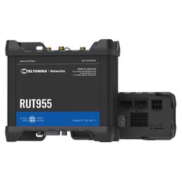 Teltonika WLAN-Router "RUT955", schwarz, B:17,5cm H:6cm T:35,5cm, Router