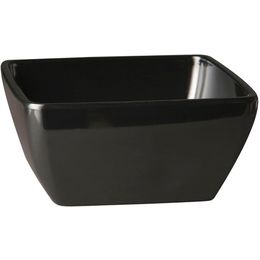 Servierschale APS "FRIENDLY BOWL", schwarz, B:19cm H:9cm L:20cm, Kunststoff, Sch&uuml;sseln, Servierschale, vollst&auml;ndig recycelbar, 1,5 L