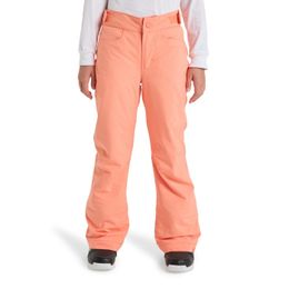 Snowboardhose Roxy "Backyard 10K", Kinder, Gr. 12, coral chic, Obermaterial: 100% Microfaser;, Hosen