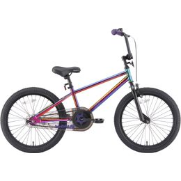 BMX-Rad Bikestar "BMX" Gr. 26, schwarz (blau, schwarz), Fahrr&auml;der, Kinder, 26cm, 20 Zoll (50,80cm)