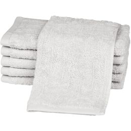 G&auml;stehandtuch Ross "Premium", silber, B:30cm L:50cm, Frottier, Obermaterial: 100% Baumwolle, Handt&uuml;cher, 100% Baumwolle