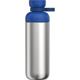 Mepal Vita Edelstahl Trinkflasche aus recyceltem Edelstahl und auslaufsicher 700 ml vivid blue - Trinkflaschen