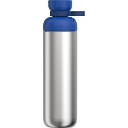 Mepal Vita Edelstahl Trinkflasche aus recyceltem Edelstahl und auslaufsicher 900 ml vivid blue - Trinkflaschen