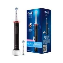 Braun Oral-B Pro 3 3000 Sensitive Clean, Elektrische Zahnb&uuml;rste schwarz/wei&szlig;