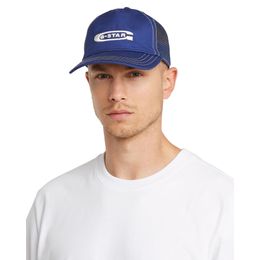 G-Star Raw Schirmm&uuml;tze G-STAR "Avernus Trucker Cap", Herren, Gr. PC, ballpen blau, 80% Baumwolle, 20% Baumwolle (Recycled), M&uuml;tzen
