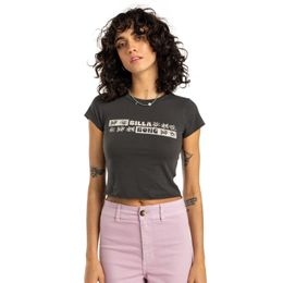 T-Shirt Billabong "Paradise Way", Damen, Gr. XS, off schwarz, Obermaterial: 100% Walkfrottier;, Shirts T-Shirt