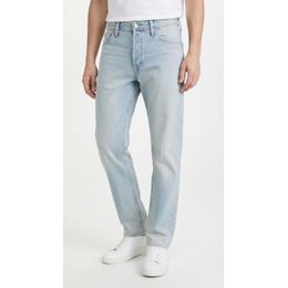 Jack & Jones Loose-fit-Jeans JACK & JONES "JJICHRIS JJORIGINAL SBD 921 SN", Herren, Gr. 32, L&auml;nge 34, blau denim1, Denim/Jeans, Obermaterial: 100% Baumwolle, leichte Abriebeffekte, loose fit lang, Jeans, Baumwolle, loose fit