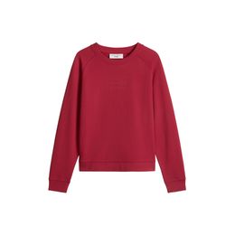Marc O'Polo Sweatshirt MARC O'POLO DENIM, Damen, Gr. S, vivid cherry, Sweatware, Obermaterial: 100% Baumwolle, relaxed fit normal, Rundhals, Rippb&uuml;ndchen, Sweatshirts Sweatshirt, relaxed aus Organic Cotton