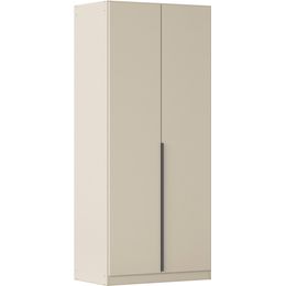 Dreht&uuml;renschrank OTTO HOME "Kleiderschrank Schrank Garderobe AGORDO TOPSELLER Schlafzimmer", beige (beige (champagner)), B:91cm H:229cm T:54cm, Holzwerkstoff, Schr&auml;nke, Dreht&uuml;renschrank, durchdachte Innenausstattung, in 8 Breiten und 2 H&ouml;hen MADE IN GERMANY