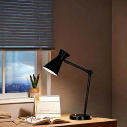 OTTO HOME Tischleuchte "Renell", schwarz, 1, &Oslash; 11,5cm H: 50cm, 1 Stk., Leuchten, Minimalistisch, gl&auml;nzend, individuell einstellbar, Schreibtischlampe, Tischleuchte