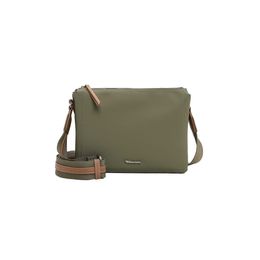 Umh&auml;ngetasche Tamaris "Umh&auml;ngetasche TAS Kirsten", Damen, Gr. B/H/T: 24cm x 28,5cm x 2cm 0, gr&uuml;n (khaki 910), Polyurethan, Taschen Umh&auml;ngetasche
