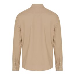 Businesshemd BOSS "ROAN", Damen, Gr. 3XL, N-Gr, open beige286, Web, Obermaterial: 100% Baumwolle, unifarben, slim fit h&uuml;ftbedeckend, 1-Knopf-Manschette mit Schlitz, Hemden Businesshemd, Langarm, Button-Down-Kragen, slim fit