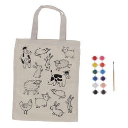 Ausmaltasche &raquo;Bauernhof&laquo;