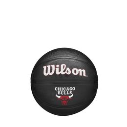 Basketball Wilson "NBA TEAM TRIBUTE MINI" Gr. 3, schwarz, B&auml;lle, Kinder, 3, Gummi, Basketball