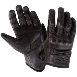 Motorradhandschuhe Roleff "RO 71" Gr. L, schwarz, Handschuhe, L, Ziegenleder, Motorradhandschuhe, f&uuml;r den Sommer, mit Polsterung