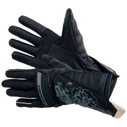 Motorradhandschuhe Roleff "RO 79" Gr. L, schwarz, Handschuhe, Damen, L, Obermaterial: 100% Rindsleder. Innenfutter: 100% Polyester, Motorradhandschuhe, winddicht, wasserdicht