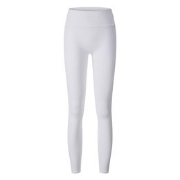 Leggings YEAZ "Leggings HORIZON", Damen, Gr. XL, US, wei&szlig;, Obermaterial: 78% Polyester PES. 22% Elasthan EL., Hosen Leggings