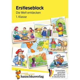 Erstleseblock - Die Welt entdecken, A5-Block