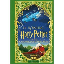 Carlsen Verlag Harry Potter und die Kammer des Schreckens (MinaLima-Edition mit 3D-Papierkunst ...