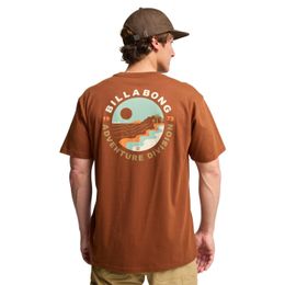T-Shirt Billabong "Rockies", Herren, Gr. XL, rust, Obermaterial: 100% Walkfrottier;, Shirts T-Shirt