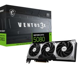 MSI Grafikkarte "GeForce RTX5080 16G VENTUS 3X OC", ohne farbbezeichnung, Grafikkarten, Grafikkarte
