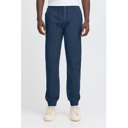 Chinohose Blend "BHTiago", Herren, Gr. 30, L&auml;nge 30, marineblaus, Twill, 98% Baumwolle, 2% Elasthan, unifarben, normal lang, Hosen Chinohose, Jogger-Pant mit elatischem Bund - Regular Fit