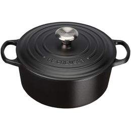 Le Creuset Br&auml;ter 24cm, mattschwarz